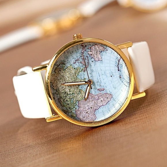 Accessories | World Map Wristwatch | Poshmark